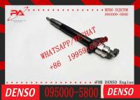 China Excavator Diesel Injector 095000-5800 095000-6070 6251-11-3100 12 Month Warranty for sale