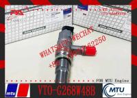 China Diesel Fuel Injector VTO-G160BW VTO-G260BM VTO-G360BM VTO-G268W48B for MTU S4000 Engine Excavator Spare Parts for sale