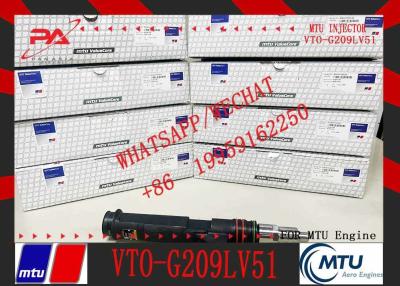 China Fuel Injector X59407500014 VTO-G209LV51 for MTU 12V4000 M70 Engine 200-280 Bar for sale