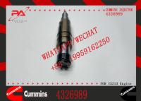 China Common Rail Fuel Injector 4326989 2872284 for Cummins Engine 2036181 4307217 for sale