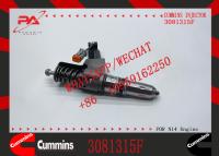 China Cummins N14 Diesel Engine Fuel Injector 3407776 3409975 4902924 3081315F for sale