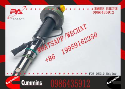 China Diesel Engine Fuel Injector 0986435912 4964172 for Cummins QSK19 QSK38 QSK50 QSK60 for sale
