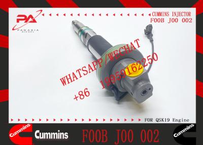 China Fuel Injector F00B J00 002 4955527 Compatible with Cummins QSK19 QSK38 QSK50 QSK60 Engines for sale