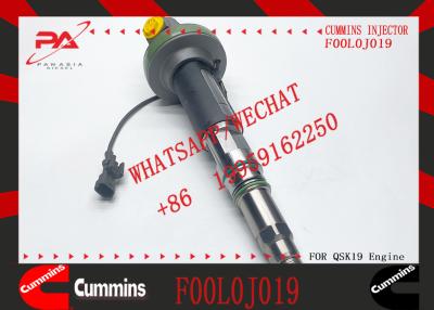 China Common Rail Fuel Injector F00L0J019 F00L0J017 for Cummins Diesel Engine 160-200 Bar for sale