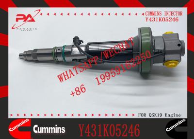 China Common Rail Diesel Fuel Injector Assembly 0986435612 Y431K05246 for Cummins QSK19/38/50/60 for sale