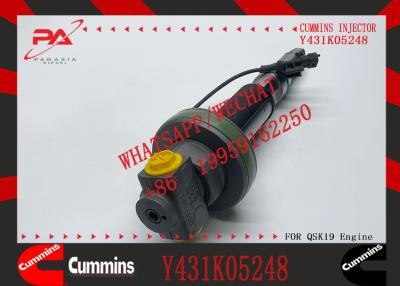 China New Fuel Injector 2867148 Y431K05248 for Cummins QSK19 Diesel Engine 4964170 for sale