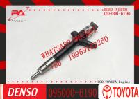 China Fuel Injector 095000-6190 23670-30300 for Toyota 2KD-FTV Engine 4-Piece Set for sale