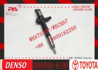 China Fuel Injector 095000-6190 23670-30300 for Toyota 2KD-FTV Engine 4-Piece Set for sale