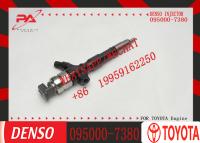 China 095000-7380 Common Rail Diesel Fuel Injector 23670-30240 for Toyota Hiace 2.5 D 2KD-FTV for sale