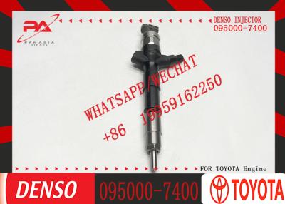 China Diesel Fuel Injector Assembly 095000-7400 23670-30220 for Toyota 1KD-FTV 2KD-FTV D-4D for sale