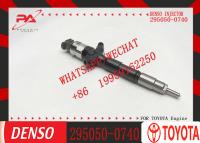 China Common Rail Injector 23670-30420 295050-0740 295050-0620 Fuel Injector for Toyota Denso 12V for sale