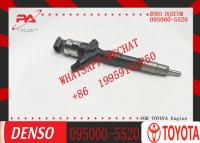 China Denso Toyota Hilux Hiace 2KD 4WD D4D Fuel Injector 23670-39276 095000-5520 6-Piece Set for sale