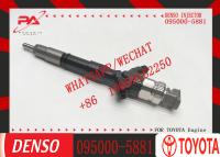 China Original 2KD Diesel Common Rail Injector 23670-30050 095000-5881 for Toyota for sale