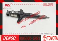 China Original 2KD Diesel Common Rail Injector 23670-30050 095000-5881 for Toyota for sale