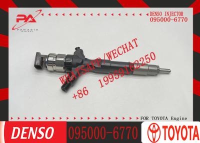 China Common Rail Diesel Fuel Injector 095000-6770 23670-39145 for Toyota 2KD FTV D4D Engine for sale