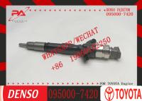 China Diesel Fuel Injector 095000-7420 23670-30250 for Toyota 2.5L 2KD-FTV Engine for sale