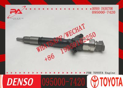 China Diesel Fuel Injector 095000-7420 23670-30250 for Toyota 2.5L 2KD-FTV Engine for sale