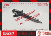 China Common Rail Diesel Injector 095000-7450 23670-39225 for Toyota 2KD-FTV 2.5L D-4D Engine for sale