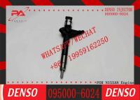 China Common Rail Diesel Fuel Injector 095000-6024 16600-ES60C 12 Month Warranty for sale