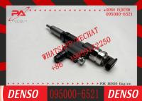 China High Precision Common Rail Diesel Engine Injector 095000-6521 23670-79026 12 Months Warranty for sale