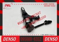 China Diesel Common Rail Injector 095000-6353 095000-6352 095000-6351 for HINO J05E Engine for sale
