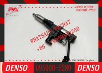 China Diesel Common Rail Injector 095000-5280 095000-5281 for HINO Truck Engine 23910-1360 for sale