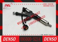 China Denso Fuel Injector 095000-5215 095000-5214 23670-E0351 for Excavator P11PC SK450 12V for sale