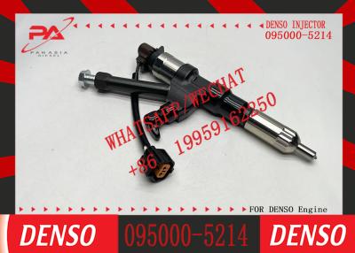 China Denso Fuel Injector 095000-5215 095000-5214 23670-E0351 for Excavator P11PC SK450 12V for sale