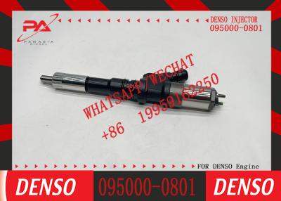 China Diesel Common Rail Fuel Injector 095000-0801 6156-11-3100 for Komatsu 6D125 Engine 12 Month Warranty for sale