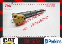 China Caterpillar C3126 Common Rail Diesel Engine Injection Valve 20R-0759 179-9380 Injector for sale
