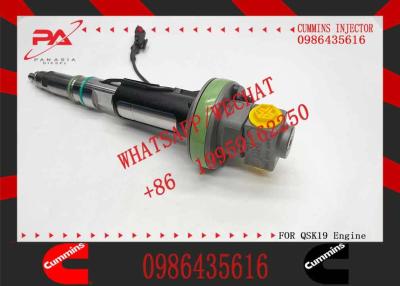 China Genuine Fuel Injector Assembly F00BJ00002 0986435616 for Cummins QSK19 Engine 4964170 for sale
