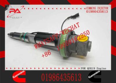 China Genuine Fuel Injector Assembly F00BJ00002 01986435613 for Cummins QSK19 Engine 4964170 for sale