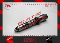 China New Construction Machinery Fuel Injector for QSK60 Cummins Diesel Engine 4928349 4326639 4088427 4326640 for sale