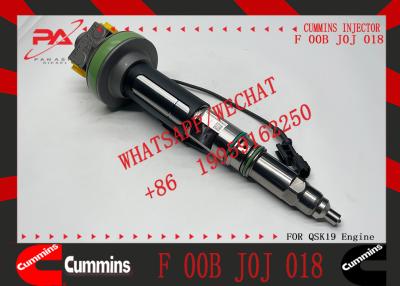 China Diesel Common Rail Fuel Injector F00BL0J020 F00BJ0J018 for Cummins QSK19 QSK38 QSK50 QSK60 for sale