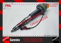 China Common Rail Diesel Fuel Injector Assembly 0986435612 Y431K05246 for Cummins QSK19 38 50 60 for sale