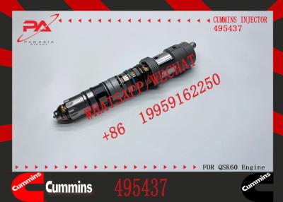 China Cummins QSK60 Diesel Engine Fuel Injector OEM 47446RX 12 Months Warranty 495437 for sale