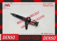 China Common Rail Diesel Fuel Injector 095000-6250 16600-EB70A 12 Months Warranty for sale