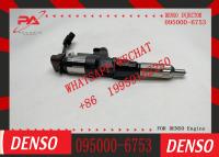 China Common Rail Injector 095000-6752 095000-6753 095000-6754 for J08E J05E Diesel Nozzle Assembly 12 Months Warranty for sale
