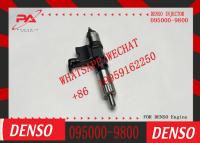 China Isuzu 4HK1 6HK1 Diesel Common Rail Injector 095000-9800 8982191810 12 Month Warranty for sale