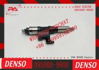 China Isuzu 4HK1 6HK1 Diesel Common Rail Injector 095000-9800 8982191810 12 Month Warranty for sale