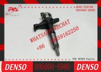 China Denso Isuzu 4JJ1 Diesel Common Rail Injector 095000-6980 8-98119228-3 12 Month Warranty for sale