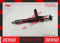 China New Diesel Fuel Common Rail Injector 095000-6070 6251-11-3100 for Excavator PC350-7 PC400-7 PC400-8 PC450-7 for sale
