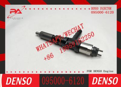 China Diesel Common Rail Injector 095000-6120 for KOMATSU 6D140 6261-11-3100 12 Month Warranty for sale