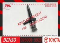 China Common Rail Injector 095000-5920 095000-5921 for 1KD 2KD Diesel Nozzle Assembly for sale