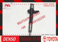 China DENSO Common Rail Fuel Injector 295050-0740 23670-30420 23670-39365 for Diesel Engine for sale