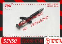 China DENSO Common Rail Fuel Injector 295050-0740 23670-30420 23670-39365 for Diesel Engine for sale