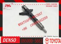 China High Pressure Common Rail Injector 095000-5663 23670-30050 for 2KD-FTV Engine for sale