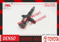 China High Pressure Common Rail Injector 095000-5663 23670-30050 for 2KD-FTV Engine for sale