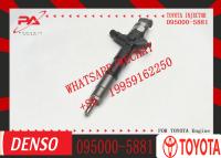 China Denso Injector 095000-5881 23670-30050 Diesel Fuel System Parts for Toyota Truck for sale