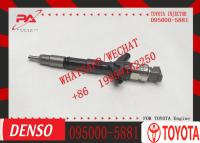 China Denso Injector 095000-5881 23670-30050 Diesel Fuel System Parts for Toyota Truck for sale